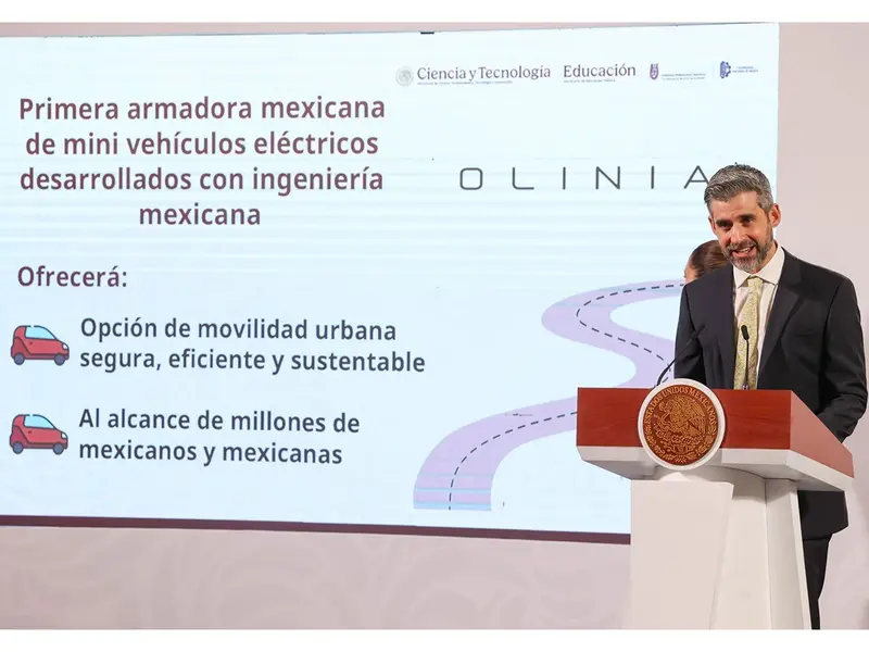 Presentan 'Olinia', armadora mexicana de autos eléctricos; costarán entre 90 y 150 mil pesos ...